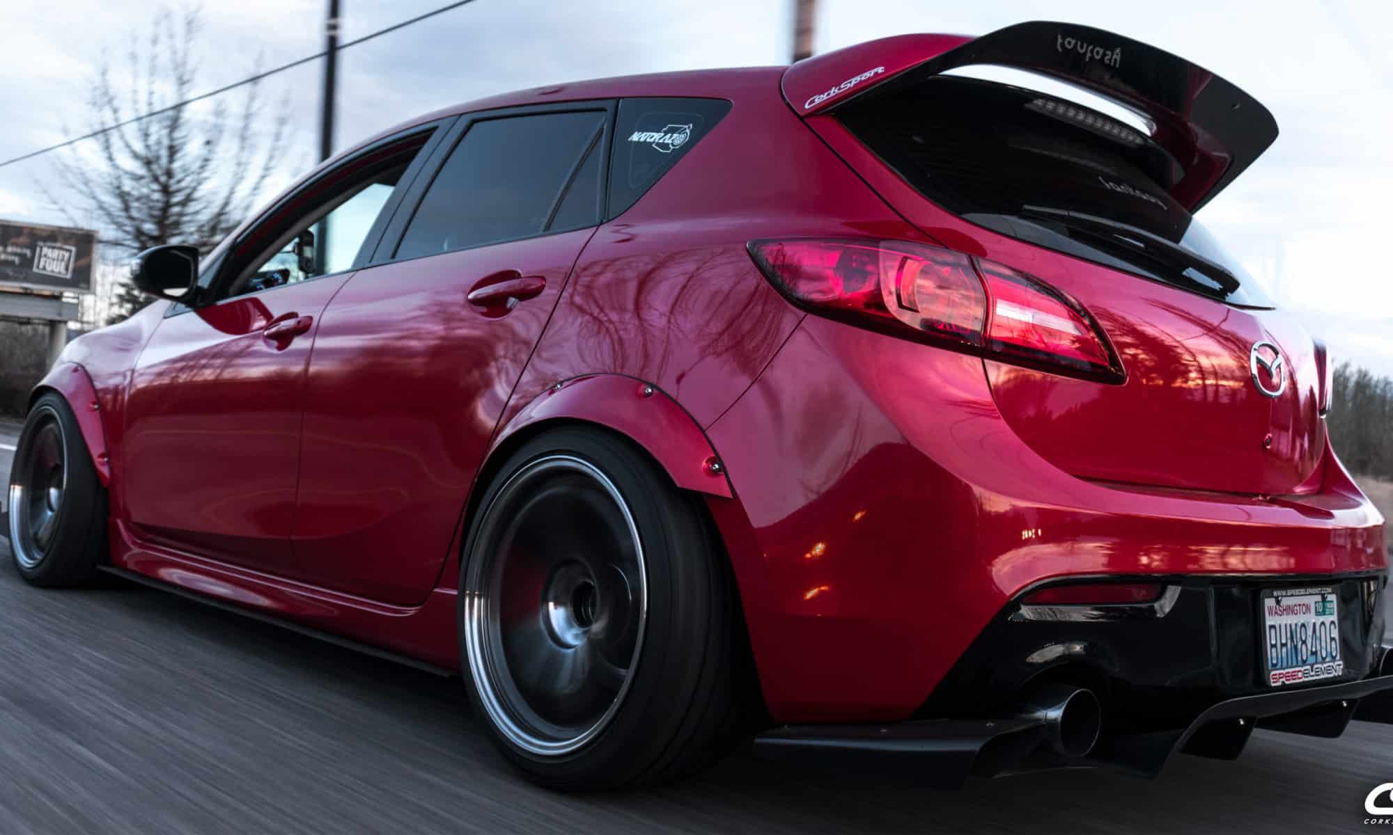 Brett White Mazdaspeed3 | CorkSport Mazda Performance Blog
