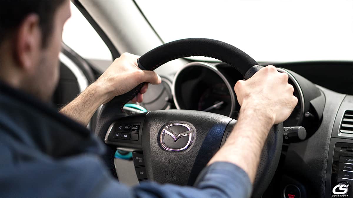 CorkSport Alcantara Wheel | CorkSport Mazda Performance Blog