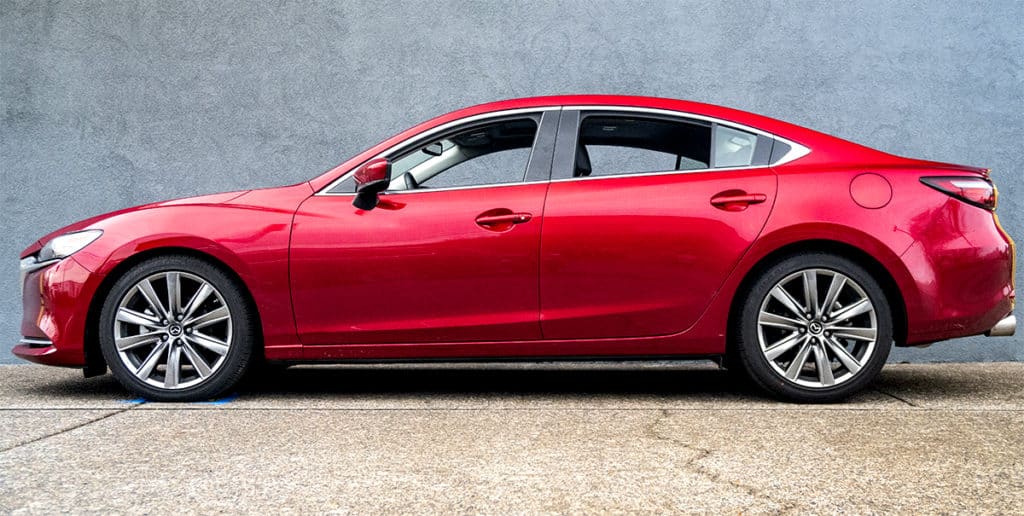 Mazda 6 Lowered Before After