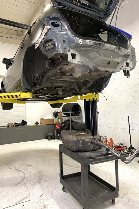 How to Make A 900 Horsepower Mazdaspeed 3 AWD Swap – CX7 Rear Subframe ...