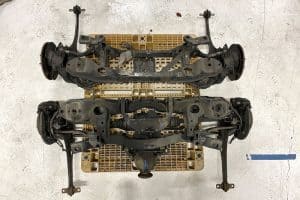 How to Make A 900 Horsepower Mazdaspeed 3 AWD Swap – CX7 Rear Subframe ...